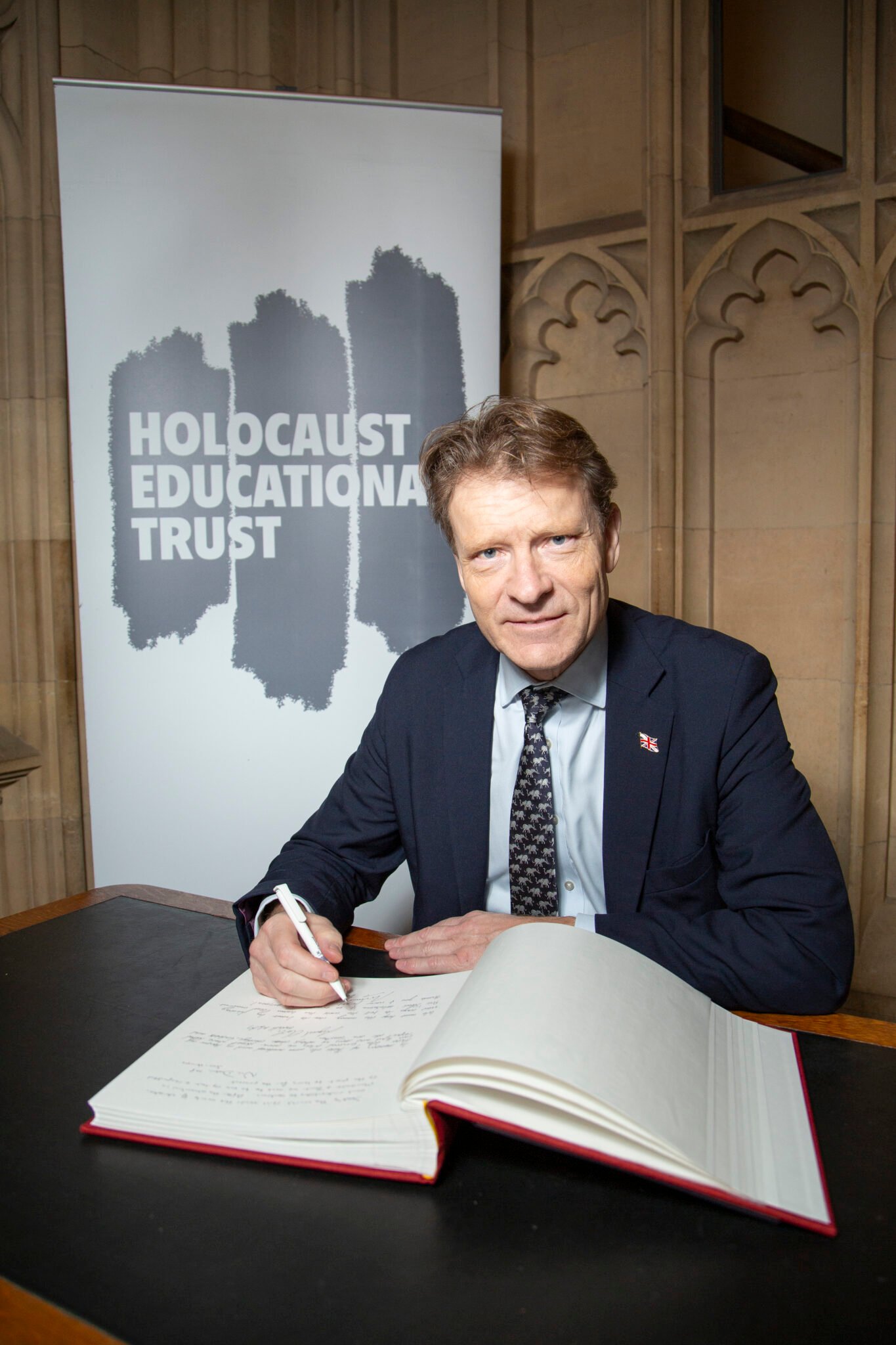 Richard Tice MP signs Holocaust Educational Trust Book of Commitment ...